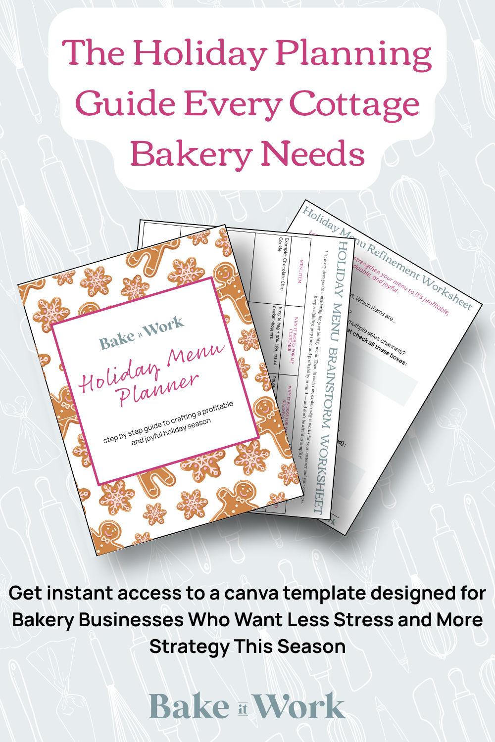 Christmas in July: plan your holiday menu NOW - bakeitwork.com
